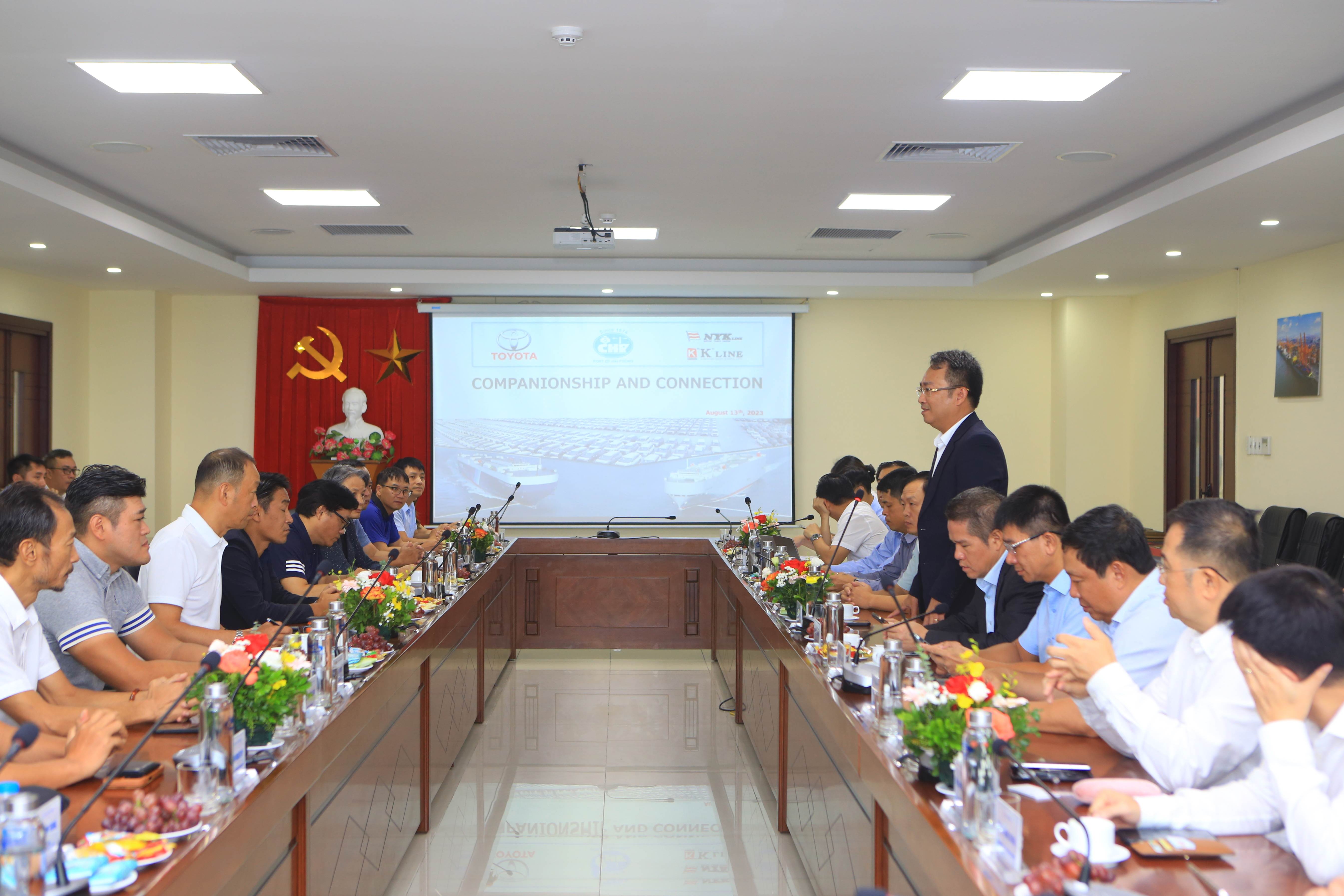 Tăng cường mối quan hệ hợp tác tốt đẹp giữa Cảng Hải Phòng và các đối ...