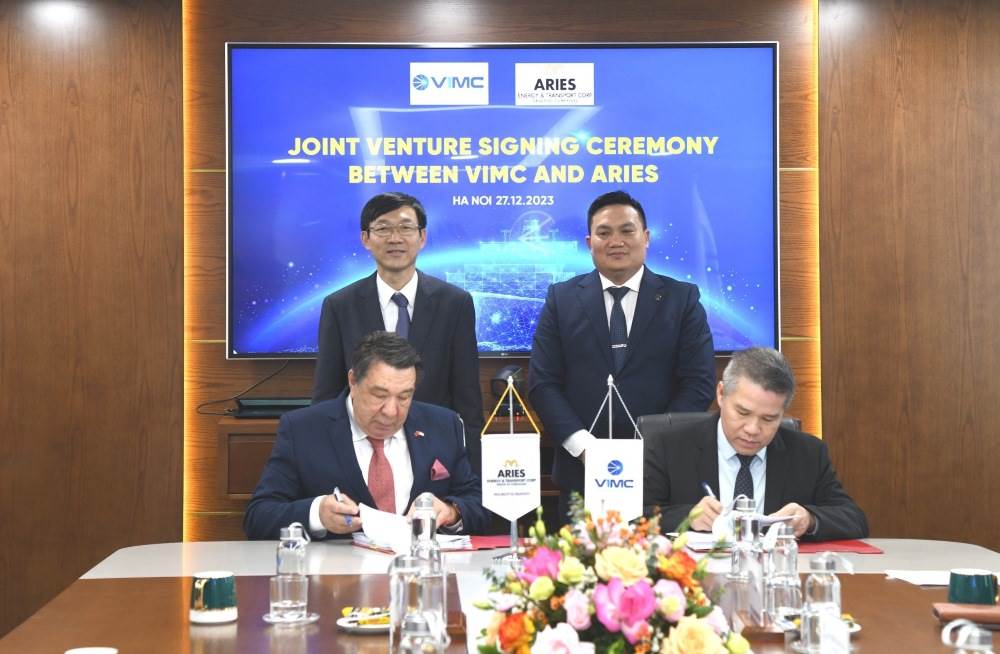 VIMC và Aries Energy Corporation ký kết thành lập công ty liên doanh ...