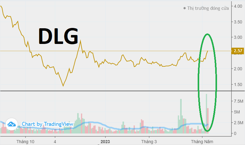 DLG: Tiền vào cổ phiếu DLG: Nhịp tăng bền hay "cú đánh lên gấp gáp" của ...