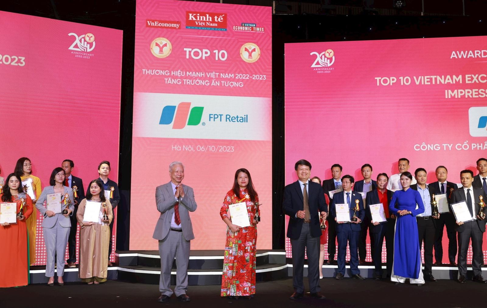 FRT: FPT Retail 10 năm liên tiếp khẳng định “Thương hiệu mạnh Việt Nam”