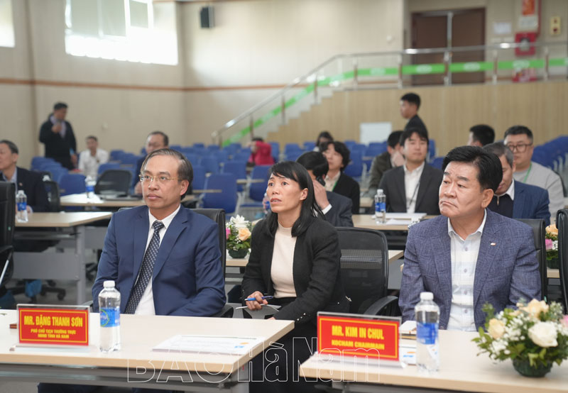 Đoàn công tác của Hội đồng Nghị viện tỉnh Gyeonggi, Hàn Quốc làm việc ...