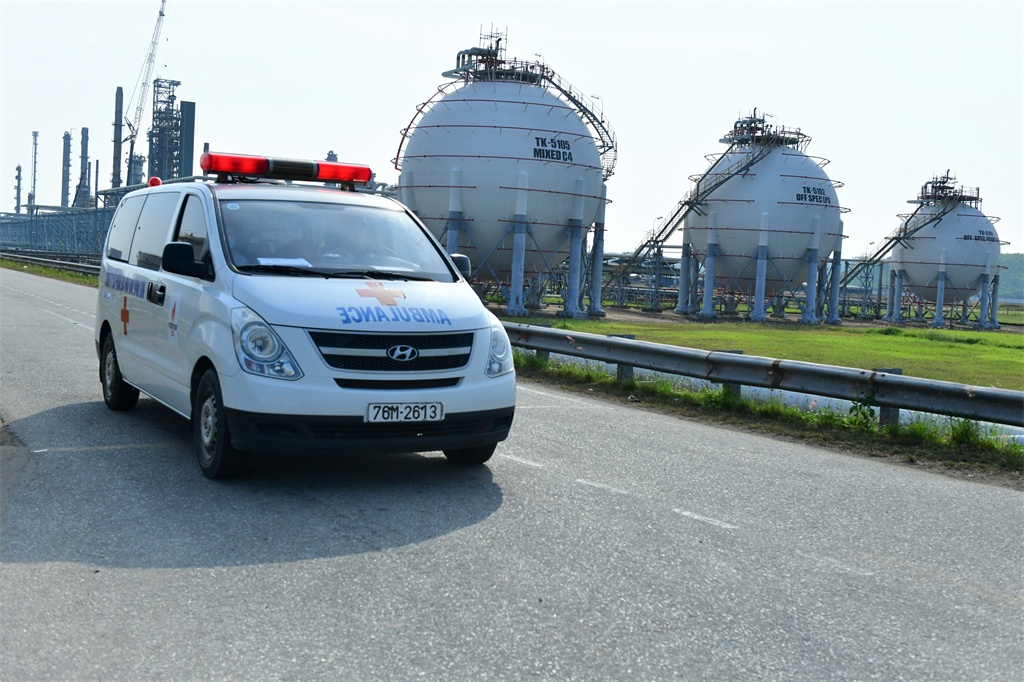 Công tác hậu cần trong BDTT lần 5 NMLD Dung Quất: “Chu đáo, ân cần, tận ...