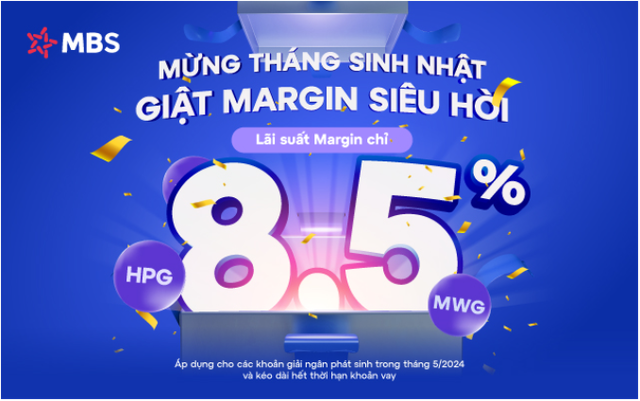 MBS: Mừng sinh nhật 24 tuổi, MBS dành tặng nhiều ưu đãi cho khách hàng