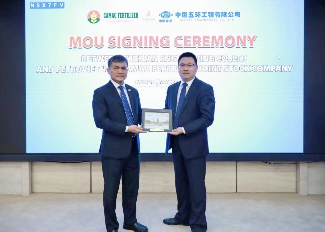 PVCFC và Wuhuan chính thức ký kết hợp tác mở rộng tiềm năng phát triển