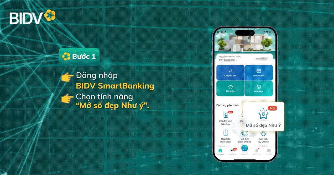 BIDV gia nhập “Hội tâm linh” với tính năng mới trên ứng dụng BIDV ...