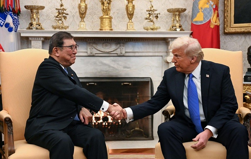 Thủ tướng Nhật Bản có thể trực tiếp đàm phán thuế quan với ông Trump