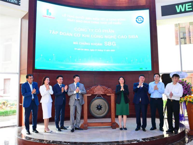 SBG: Cổ phiếu SBG tăng kịch trần ngay ngày đầu lên HOSE