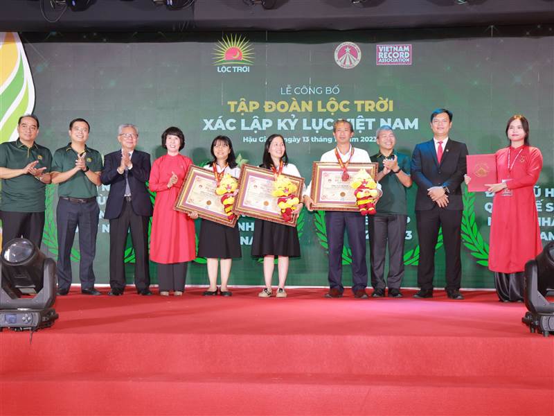 LTG: Tập đoàn Lộc Trời xác lập thêm 3 kỷ lục mới
