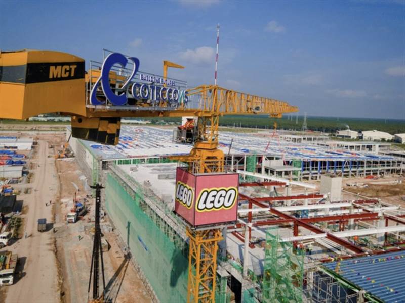 CTD: Coteccons thu gần 7.400 tỷ đồng từ dự án LEGO năm 2024