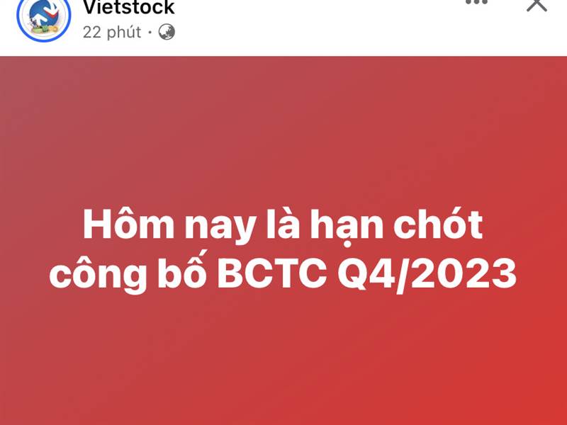 Theo nội dung này thì hôm nay VPB có ra BCTC Q4/20...