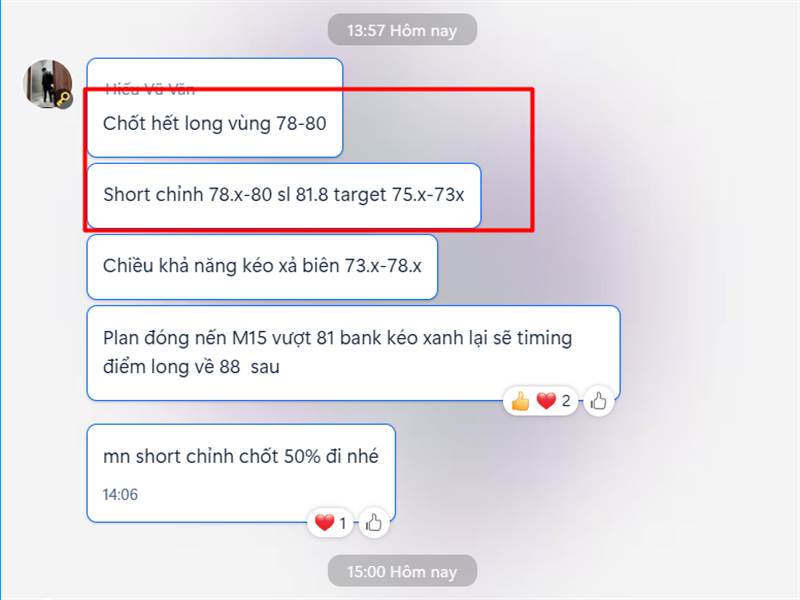Tổng kết phái sinh ngày 01/02/2024: + Short 70x-72...