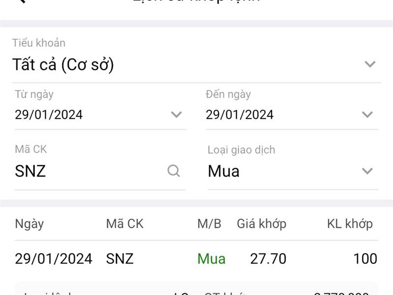 Có 100 cổ snz giá 27.7 này ăn Tết ấm no nhỉ 🤣