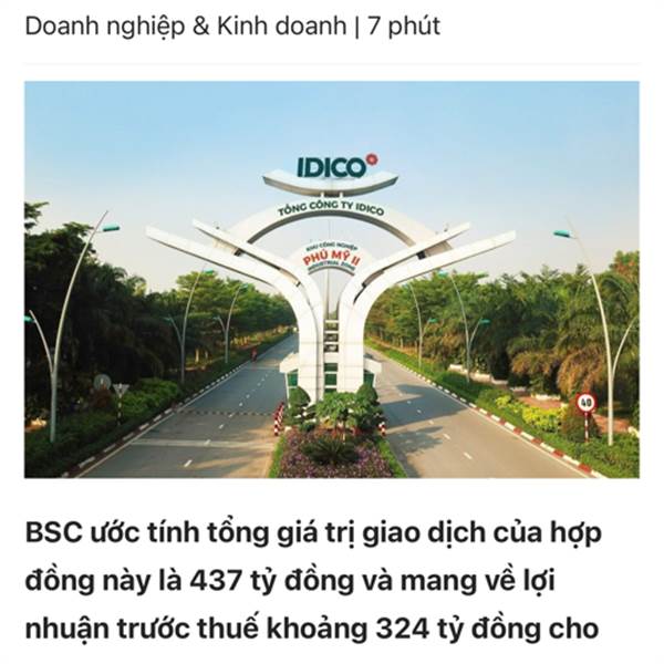 IDC - Tổng công ty IDICO - CTCP