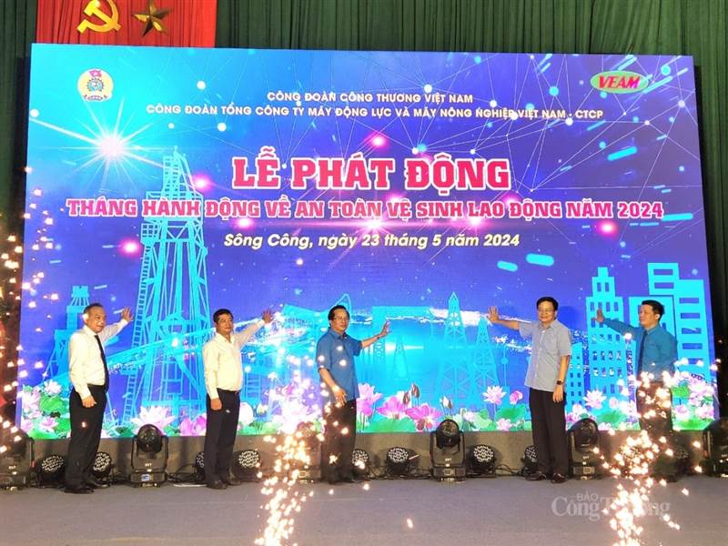 VEA: Công đoàn VEAM - Phát động Tháng hành động về an toàn vệ sinh lao ...
