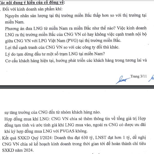 CNG - CTCP CNG Việt Nam