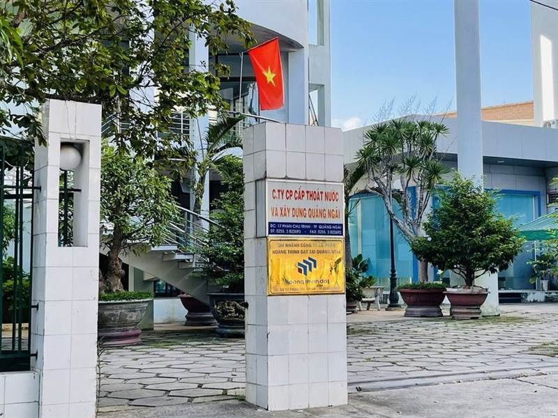 QNW: Giá nước tăng mạnh, Cấp thoát nước Quảng Ngãi báo lãi gấp 2,4 lần