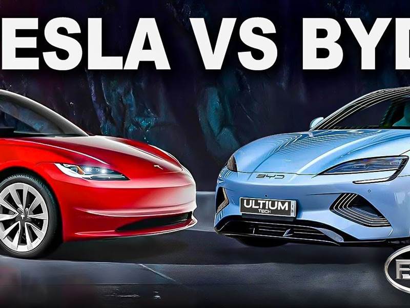Tesla và BYD, ai 'khổng lồ' hơn?