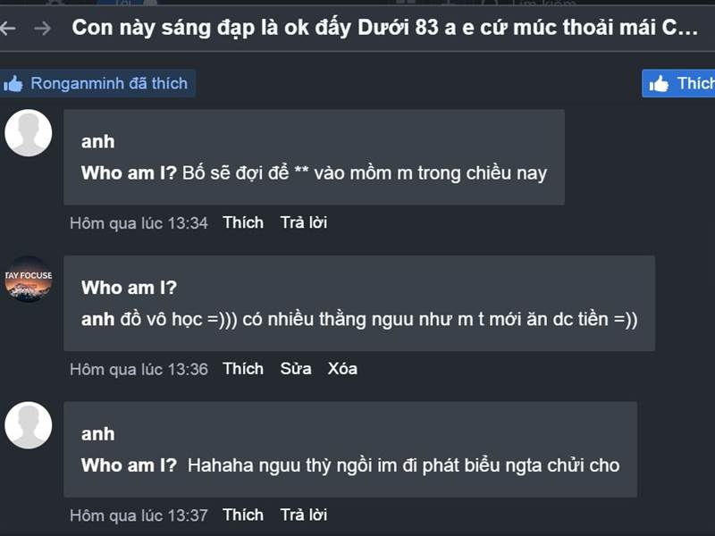 Nhờ những thằng nguuu và óc chooooo như này t mới ...