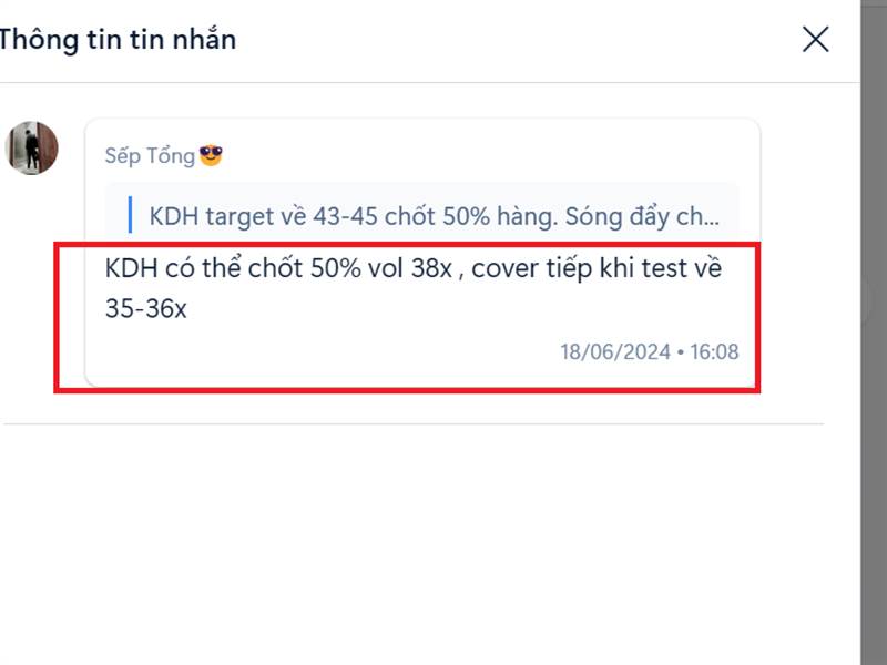 KDH hold tiếp và chờ 1 phiên trên 10tr cổ vượt 3...