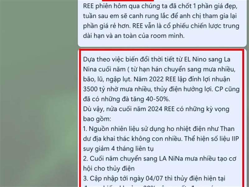 Cứ chậm mà chắc như REE cầm tới cuối năm là x2 nga...