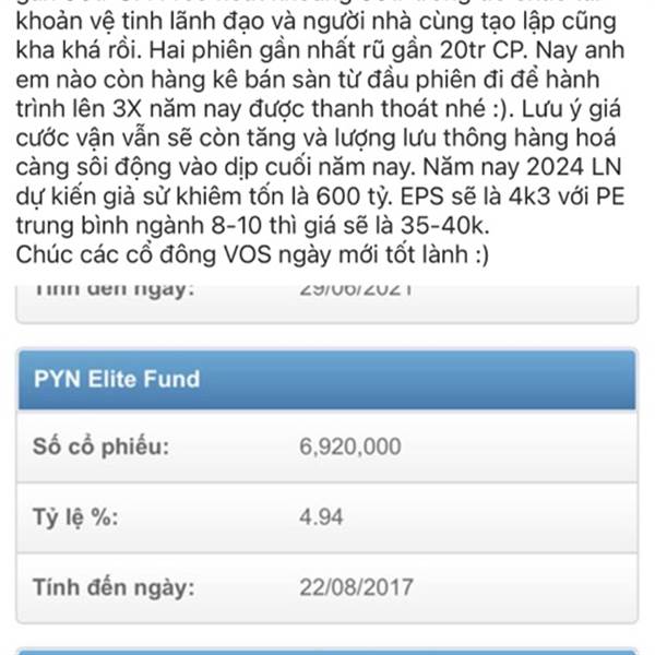 VOS - CTCP Vận tải Biển Việt Nam