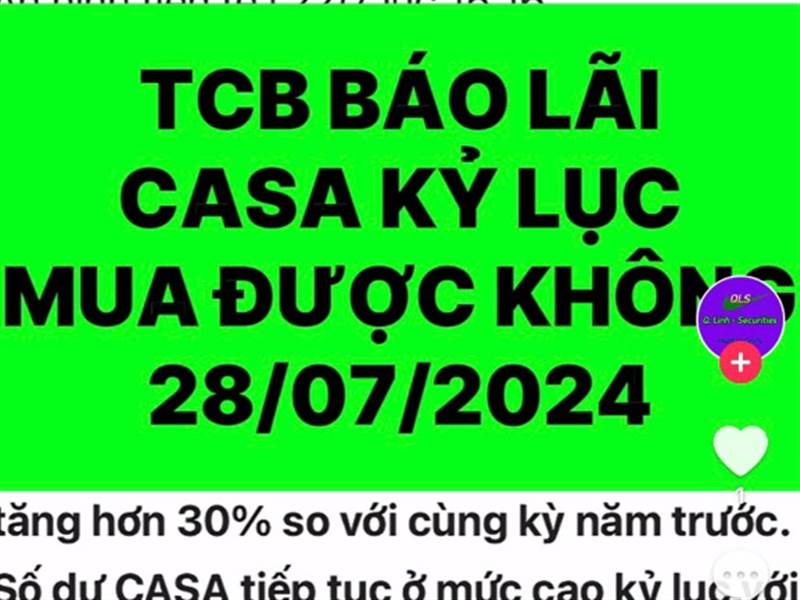 Mời anh chị xem qua video . NGÀY 28/07/2024 TCB ...