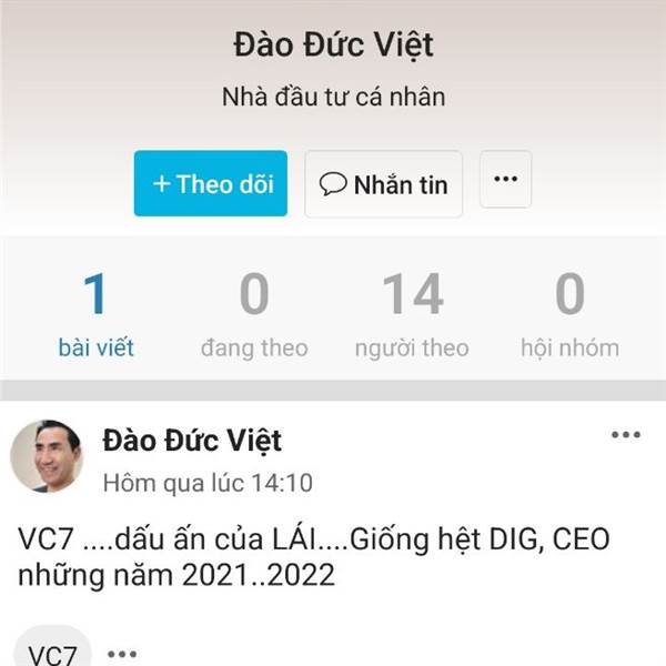 VC7 - CTCP Tập đoàn BGI