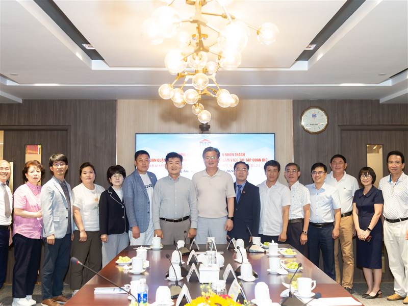 DIG: Đón tiếp đoàn lãnh đạo huyện Nhơn Trạch và đoàn quận Yuseong Hàn Quốc