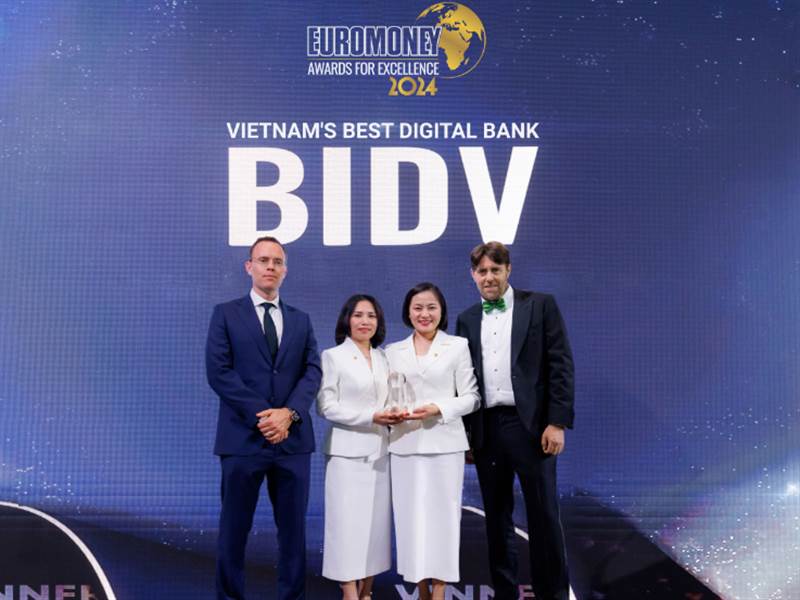 BIDV nhận giải thưởng “Ngân hàng chuyển đổi số tốt nhất Việt Nam”