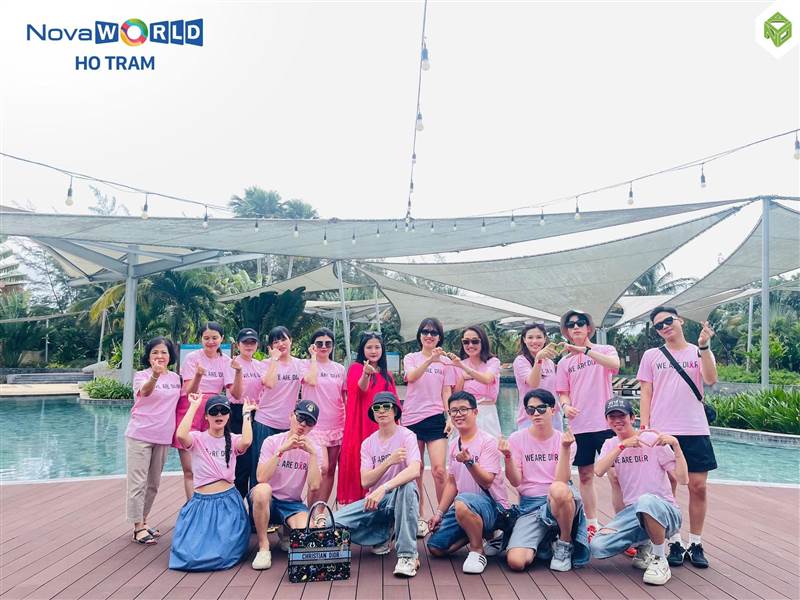 NVL: Novaworld Ho Tram đông nghịt du khách, các đoàn team building, hội ...