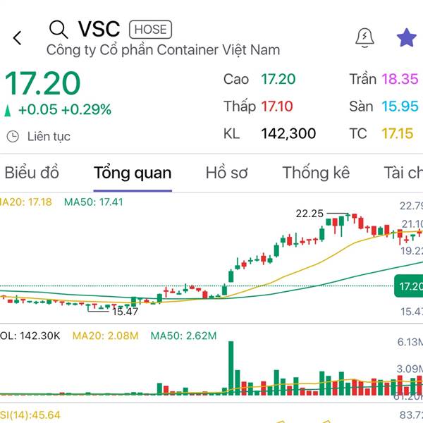 VOS - CTCP Vận tải Biển Việt Nam
