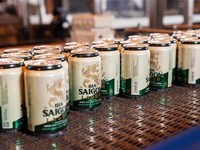 Nhà sản xuất bia Saigon Lager lãi vỏn vẹn 200 triệu đồng quý III