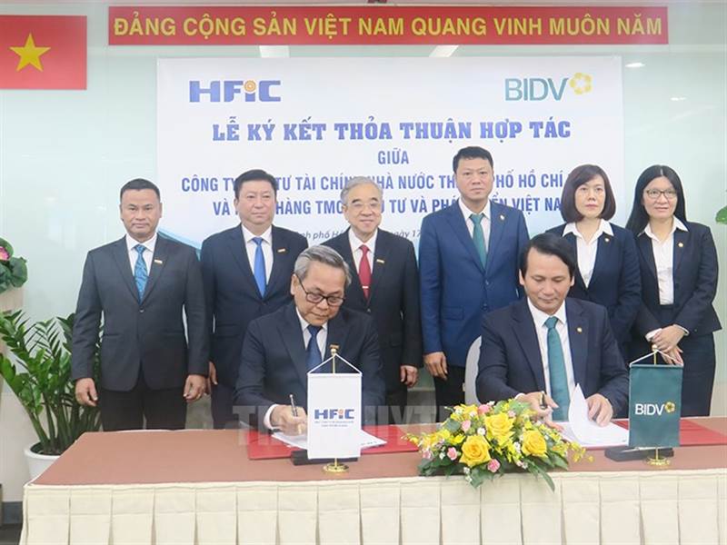 HFIC và BIDV ký kết hợp tác góp phần thúc đẩy phát triển kinh tế - xã ...