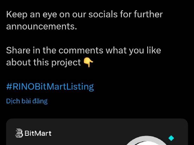 Rino cbi list bitmart