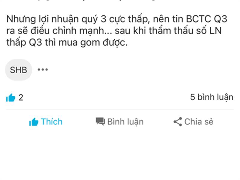 LNTT Q3 chỉ 2,2 ngàn tỷ, trong khi 6 tháng 6,8 ngà...