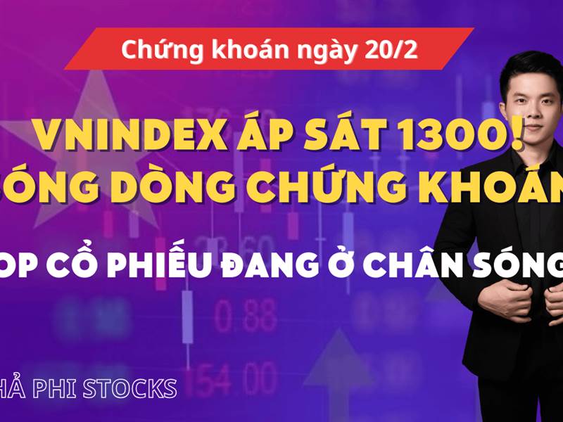 Phím 4 mã thì 2 mã trần tím VNINDEX vượt 1300 hay ...