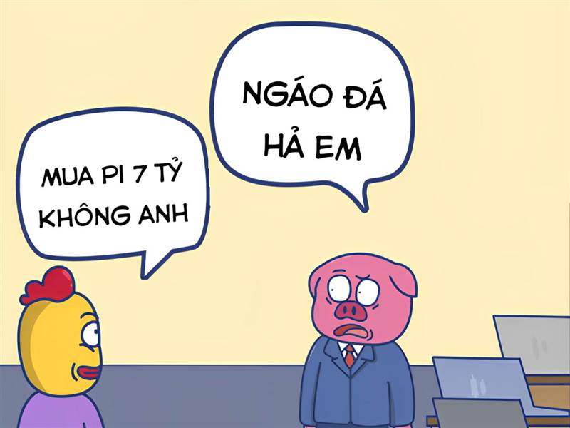 Pi lên sàn rồi "lao dốc": Phản ứng của các "Pi thủ"