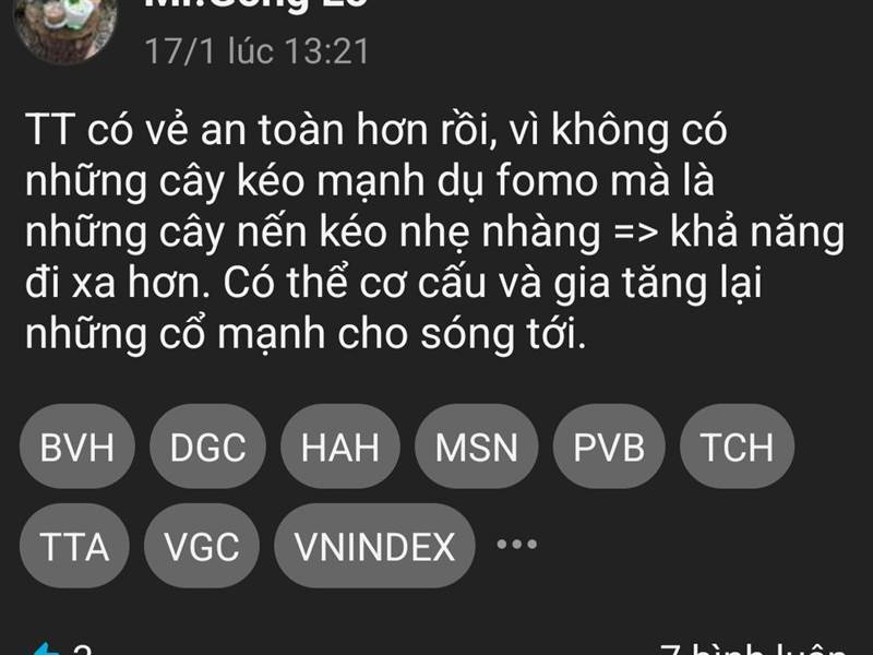 Mới đó mà đã hơn 1 tháng TT tăng liền 1 mạch rồi.