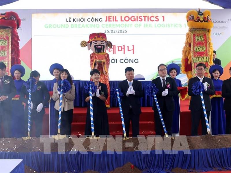 Khởi công dự án Jeil Logistics 1 tại Hải Phòng