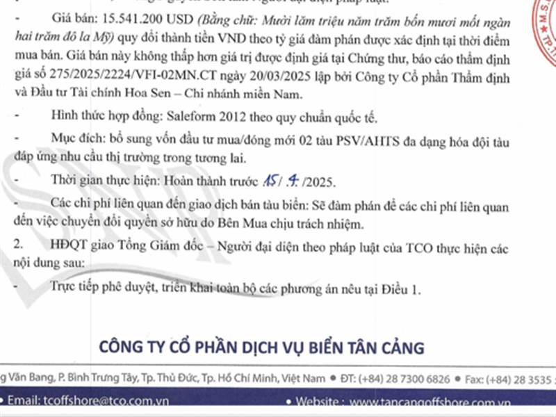 TOS bán con này lãi được bao nhiêu $ thế các cụ? 2...