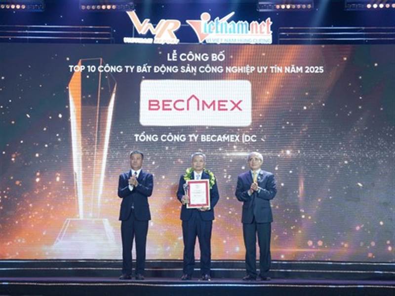 Becamex IDC 5 năm liên tiếp đứng đầu danh sách TOP 10 công ty bất động ...