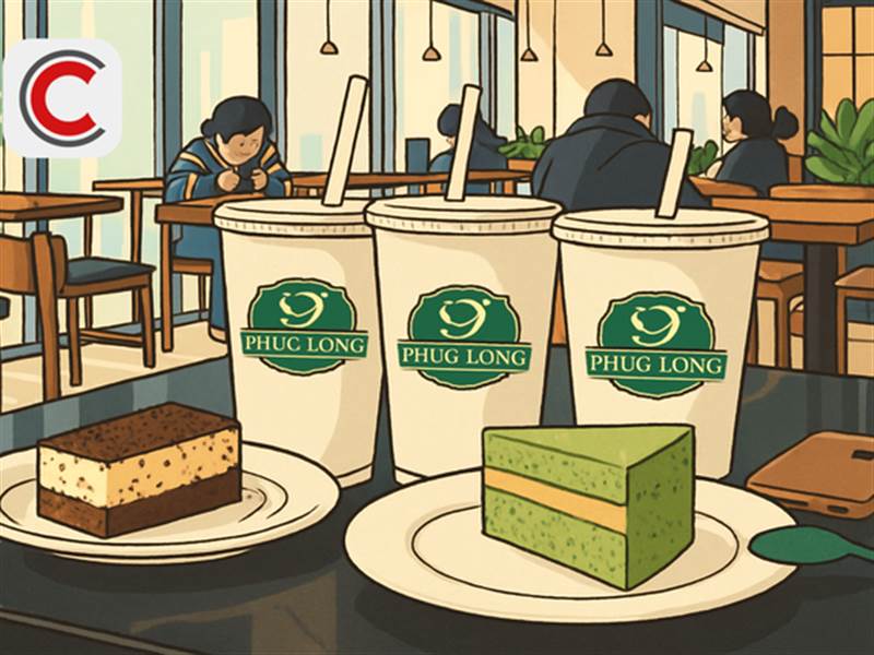 Phúc Long thu hơn 35,5 tỷ đồng từ bánh mì, bánh ngọt, kem, sữa chua ...