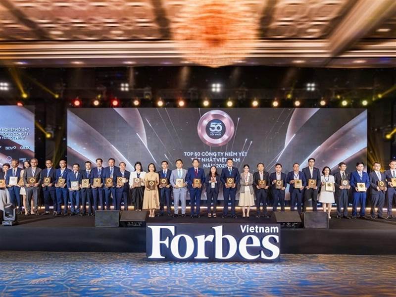 PVD: PV Drilling được Forbes Việt Nam vinh danh Top 50 Công ty niêm yết ...