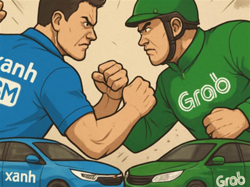 Cuộc chiến gọi xe giữa Xanh SM và Grab tại Việt Nam: Ai đang rẻ hơn ...