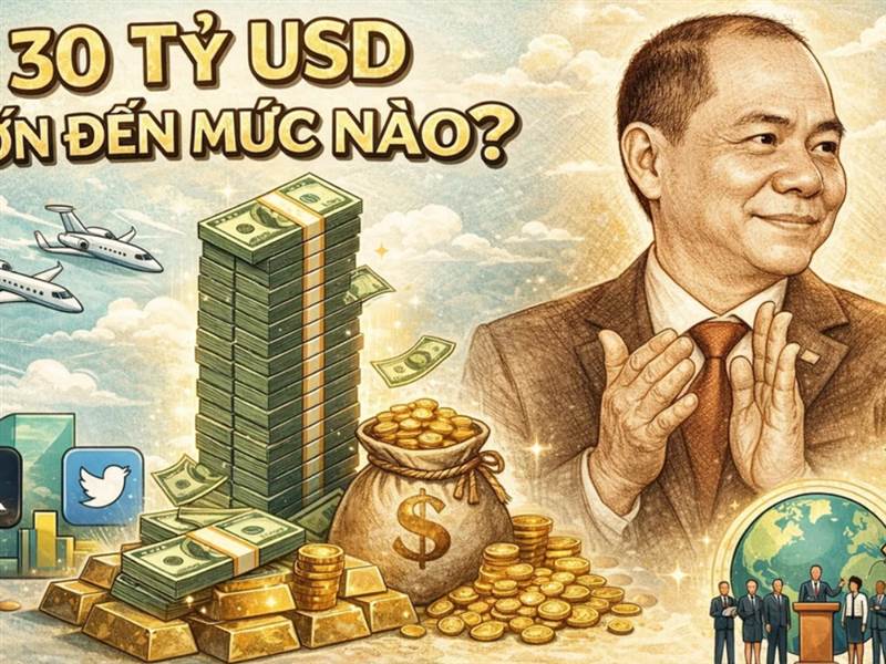 VIC: Ông Phạm Nhật Vượng giàu cỡ nào?
