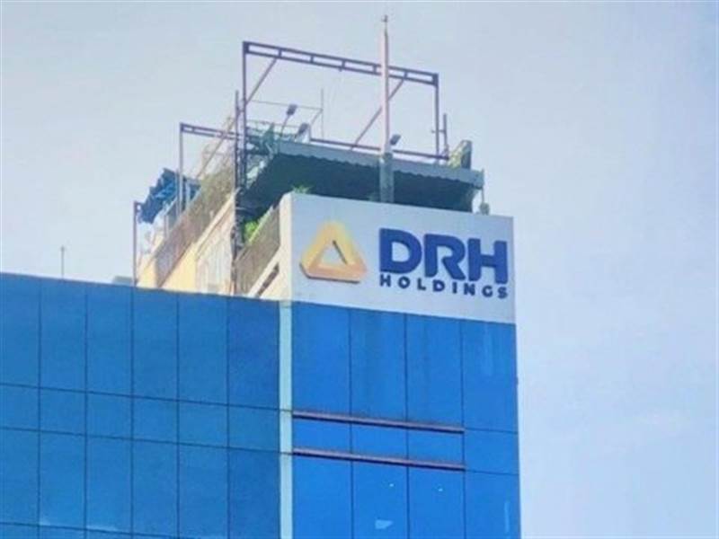 DRH: Cổ phiếu DRH Holdings tăng hết biên độ sau tin lãi “khủng” trong quý 4